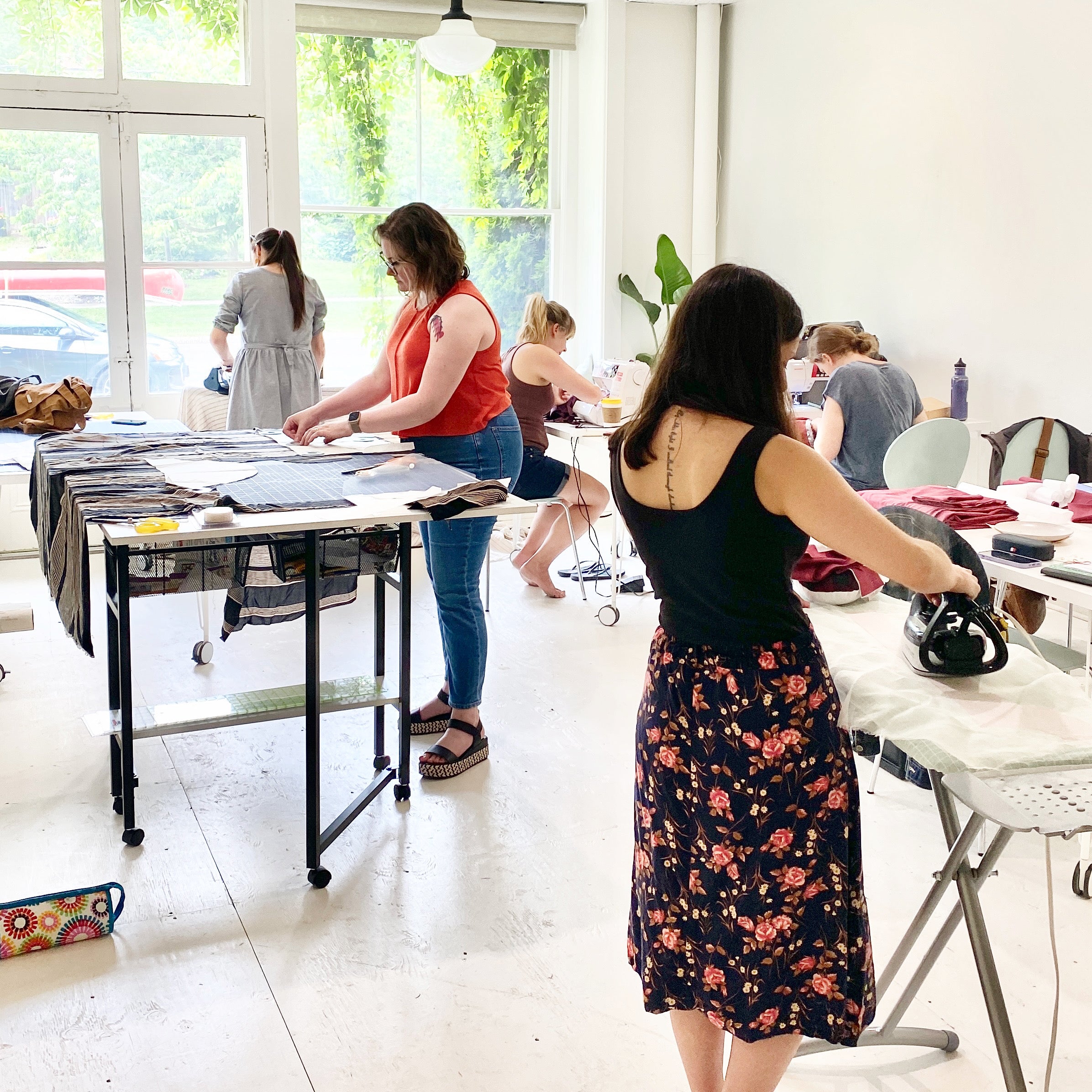 gather + make | sewing • classes • textiles